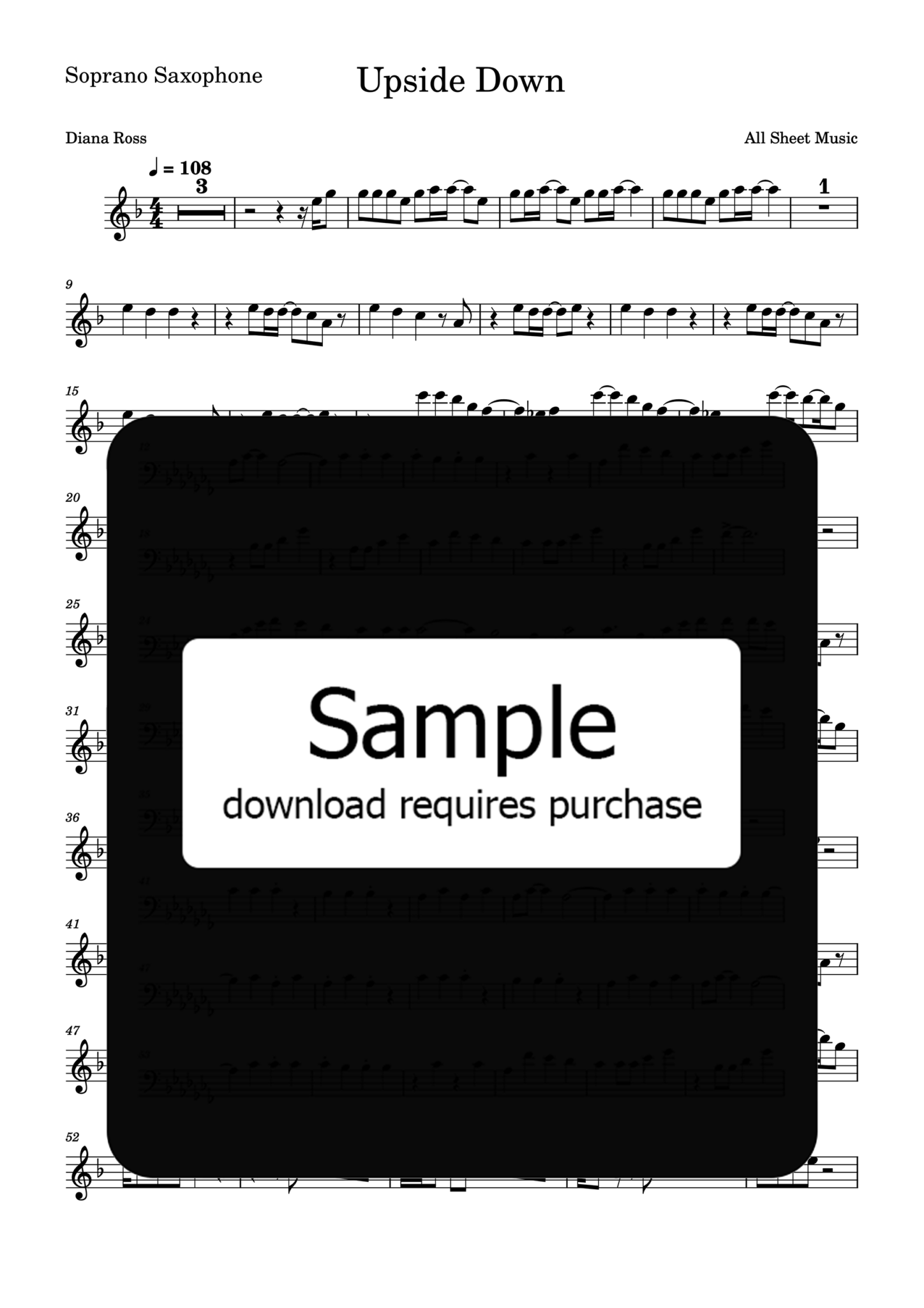Upside Down Soprano Saxophone - WendaMusic
